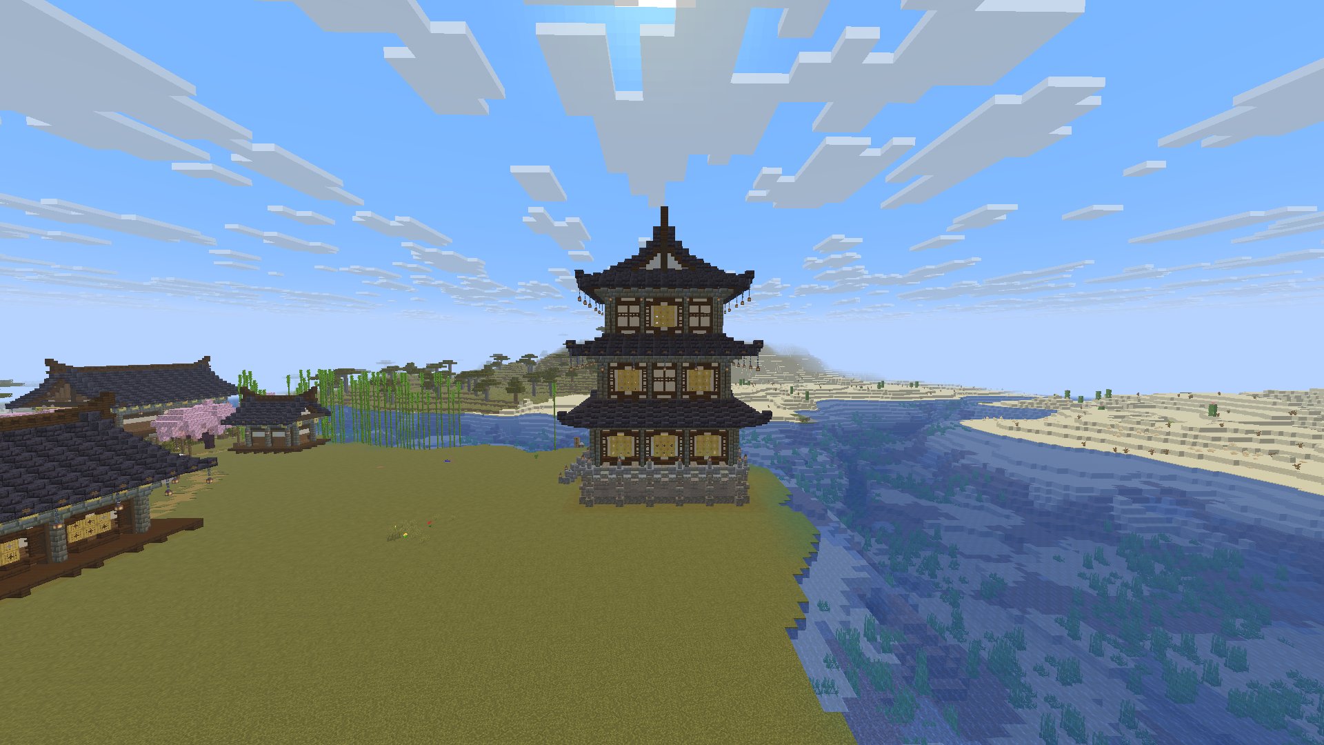Minecraft Schematic Asian Temple/Castle by ucho1 | abfielder.com