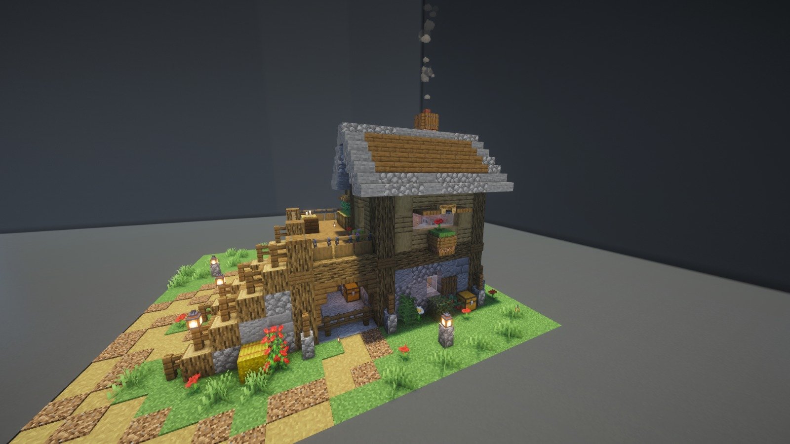 Minecraft Schematic Simple Starter House (Schematic File) by Losenoc ...