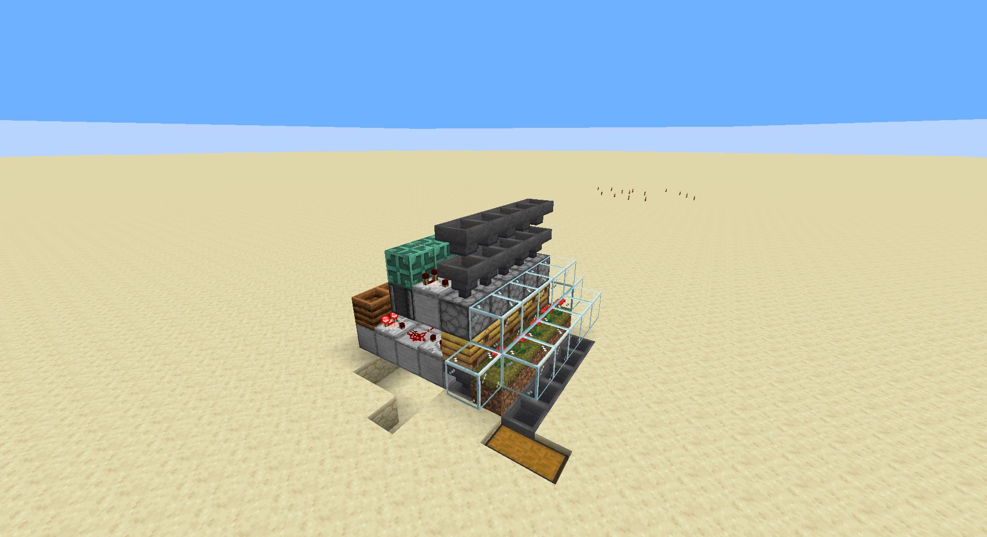 Minecraft Schematic Stackable Honey Farm by TaserTobi | abfielder.com