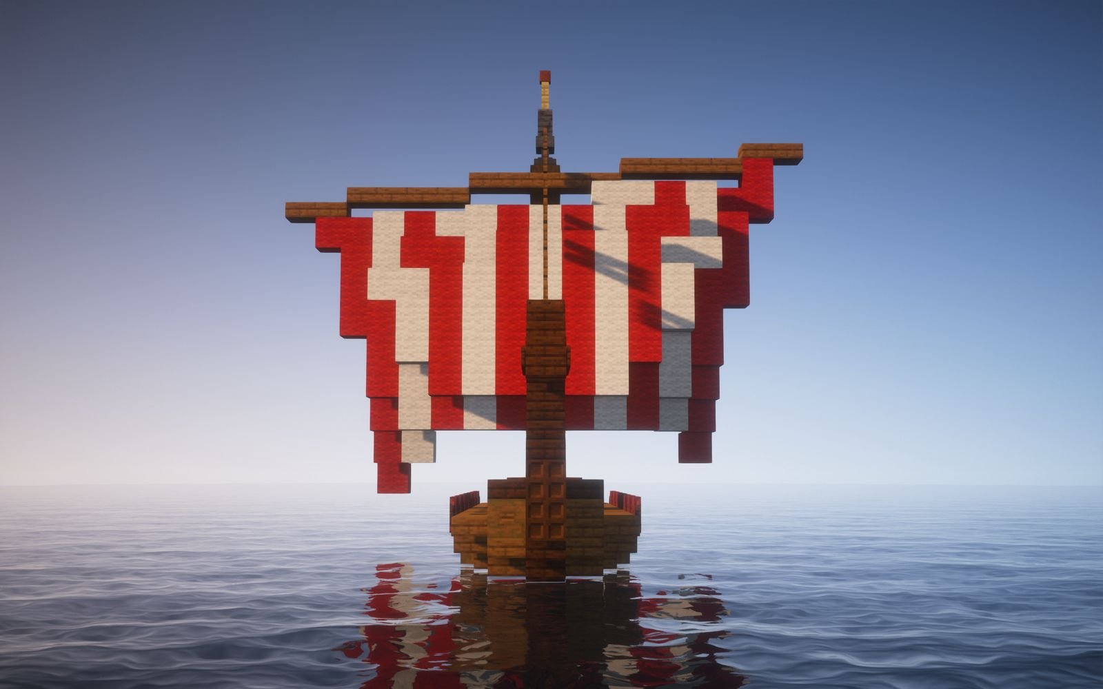 Minecraft Schematic Viking Longship by Devinket | abfielder.com