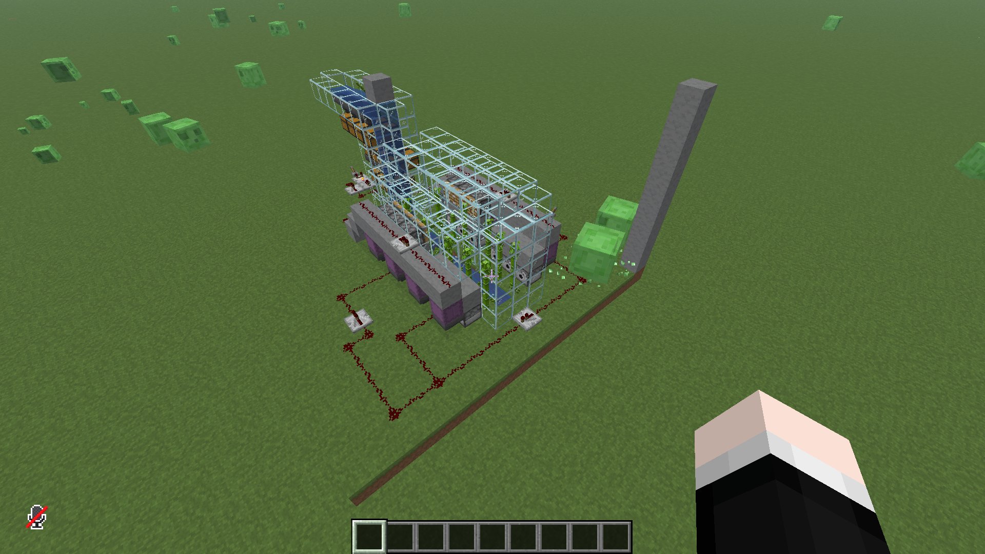 Minecraft Schematic Small Bamboo Farm for donut smp! Note : Not tested ...