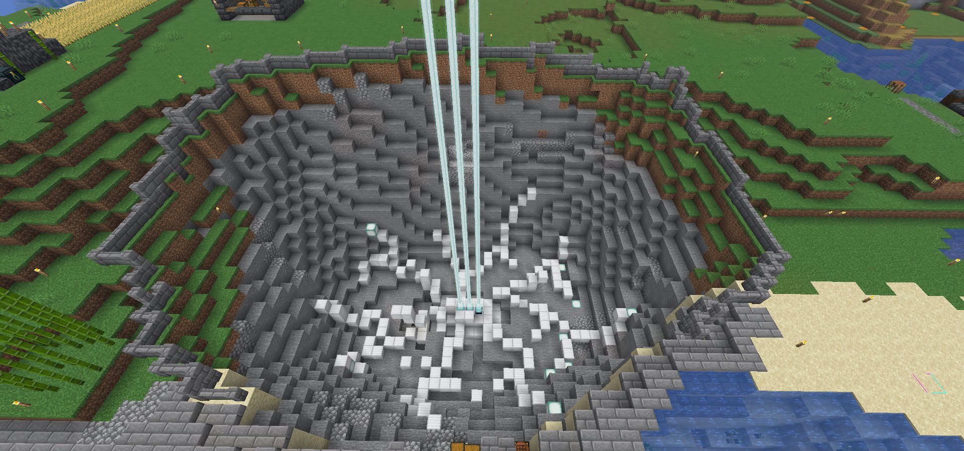 Minecraft Schematic Beacon Crater by jxtgaming | abfielder.com