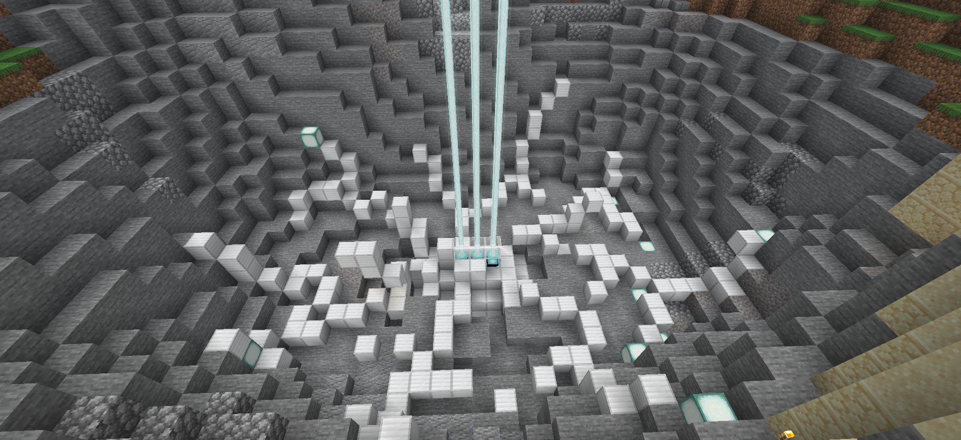 Minecraft Schematic Beacon Crater by jxtgaming | abfielder.com