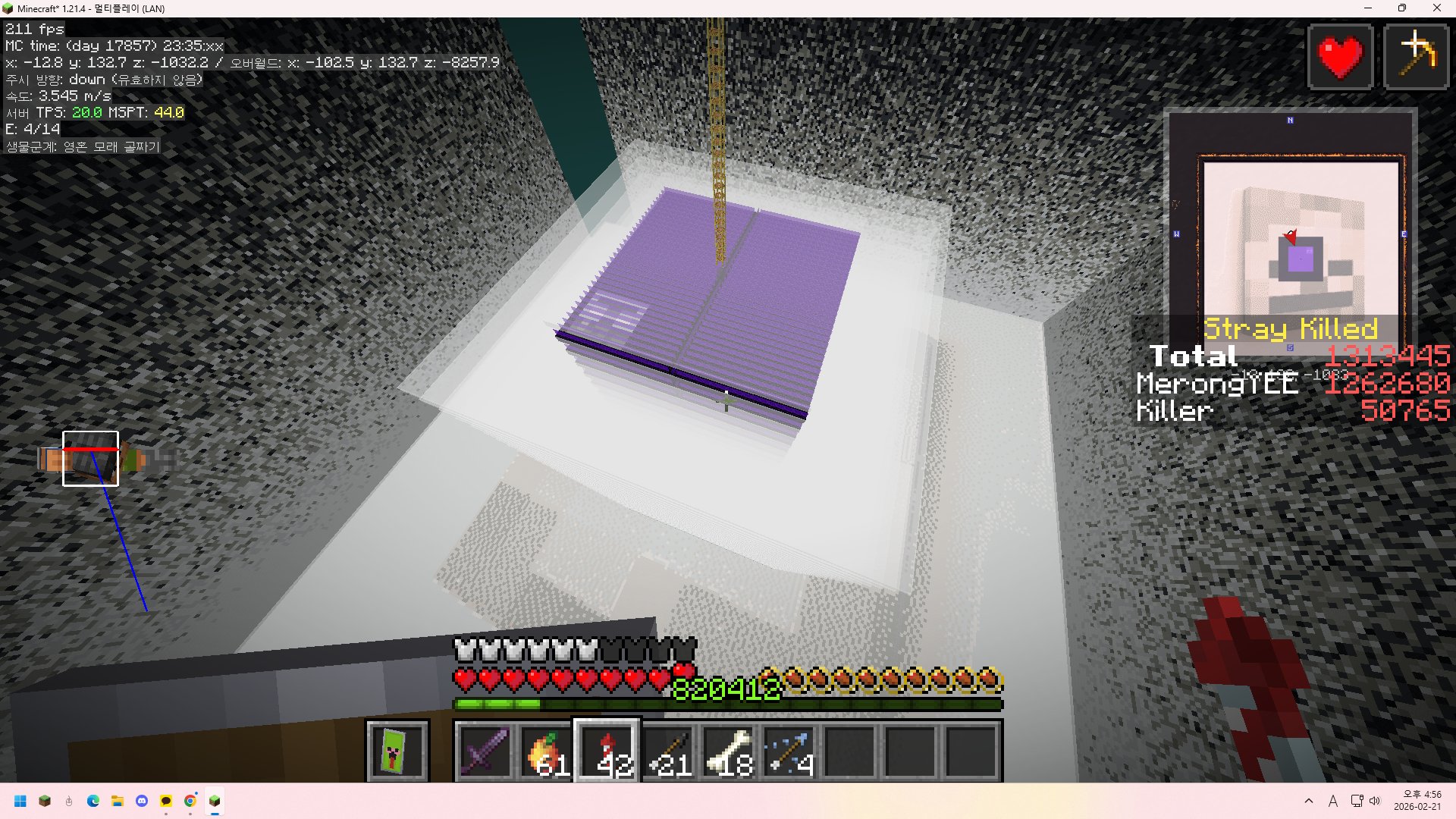 Minecraft Schematic Fastest Y 0 EOL skeleton / stray farm with deco by ...