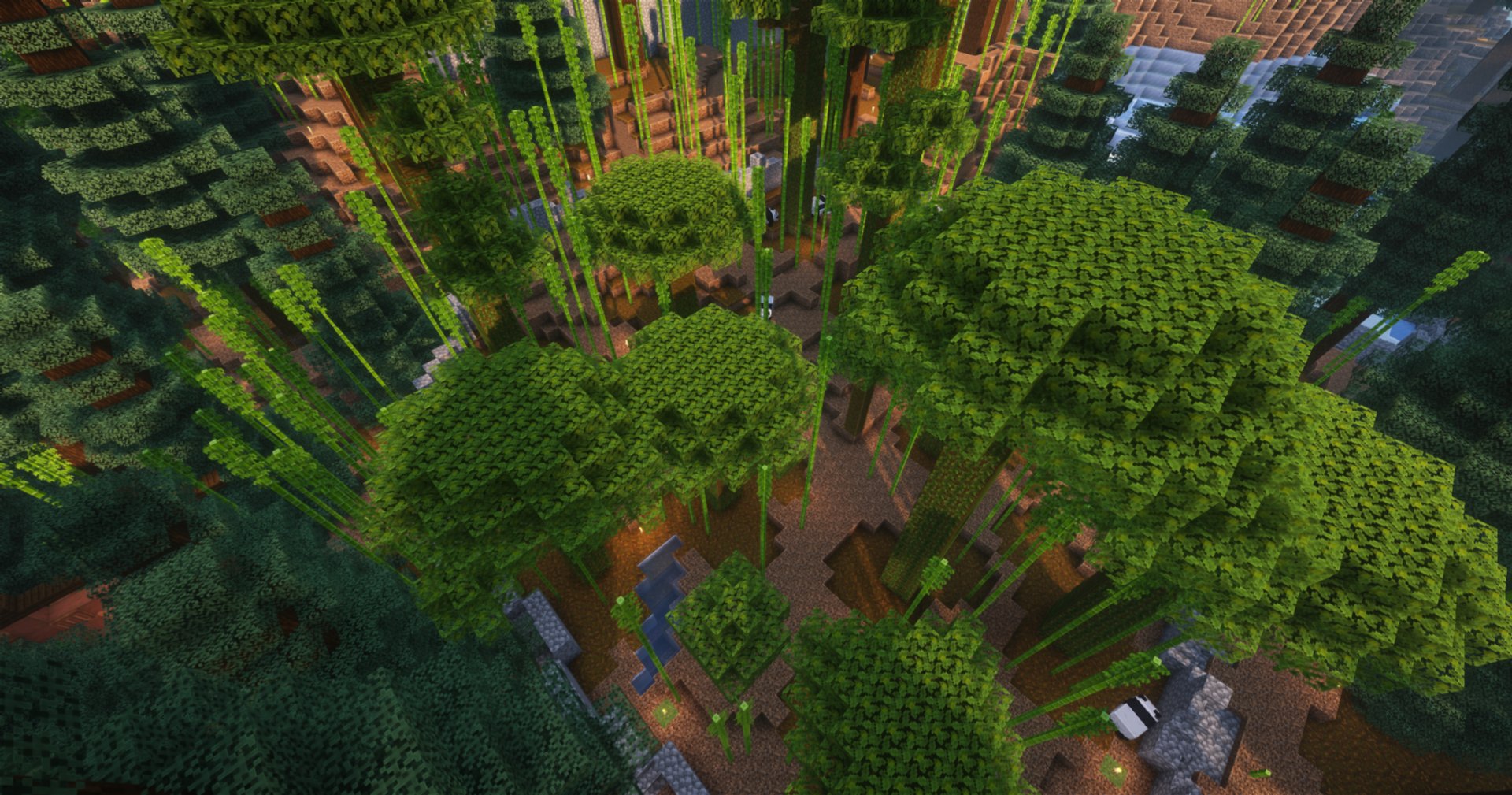 Minecraft Schematic Panda Enclosure by jxtgaming | abfielder.com