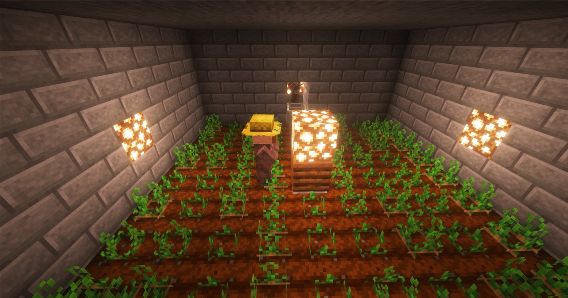 Minecraft Schematic Potato Farm by jxtgaming | abfielder.com