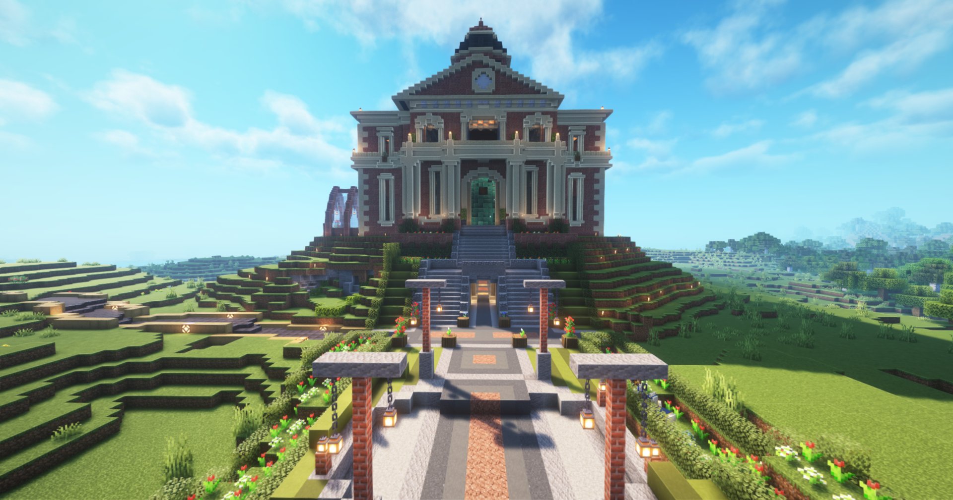 Minecraft Schematic Town Hall by jxtgaming | abfielder.com