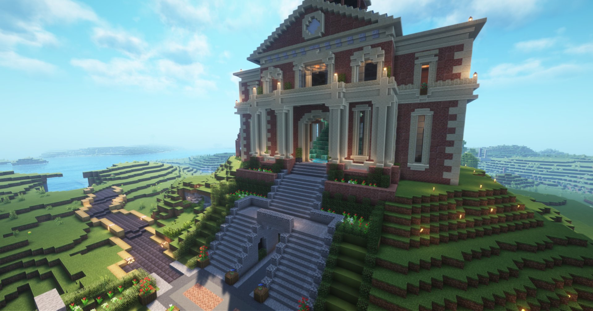 Minecraft Schematic Town Hall by jxtgaming | abfielder.com