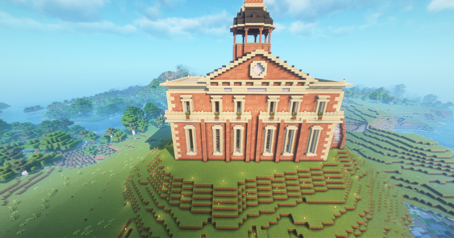 Minecraft Schematic Town Hall by jxtgaming | abfielder.com