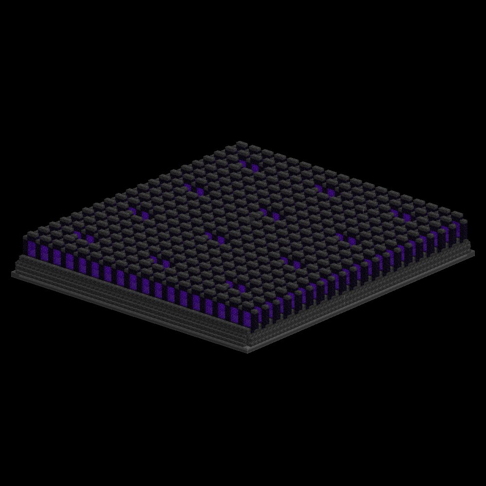 Minecraft Schematic lazy mob farm by Unknown | abfielder.com