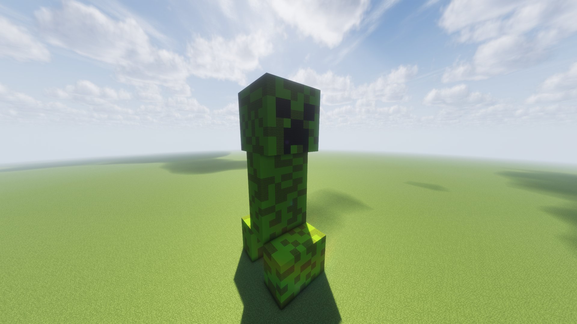 Minecraft Schematic Creeper Statue by Raxo11 | abfielder.com