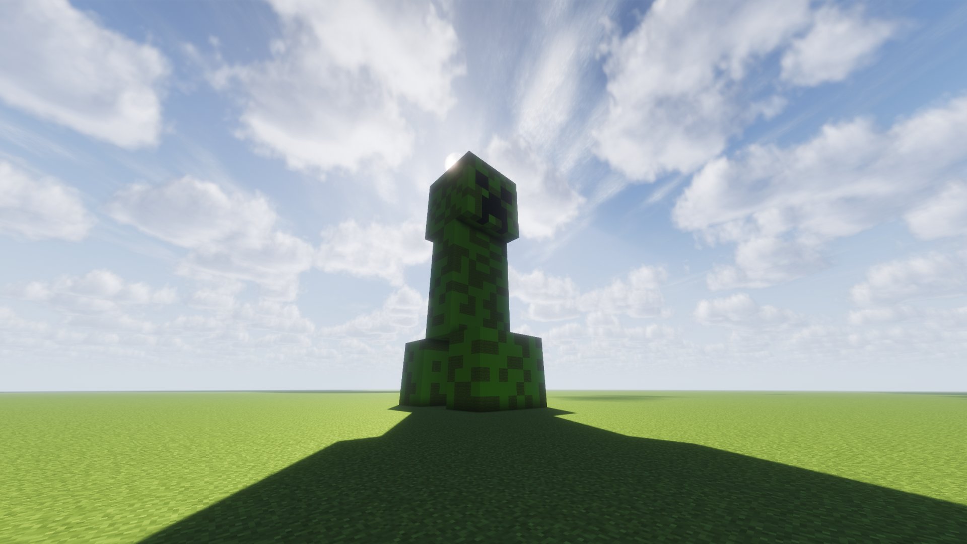 Minecraft Schematic Creeper Statue by Raxo11 | abfielder.com