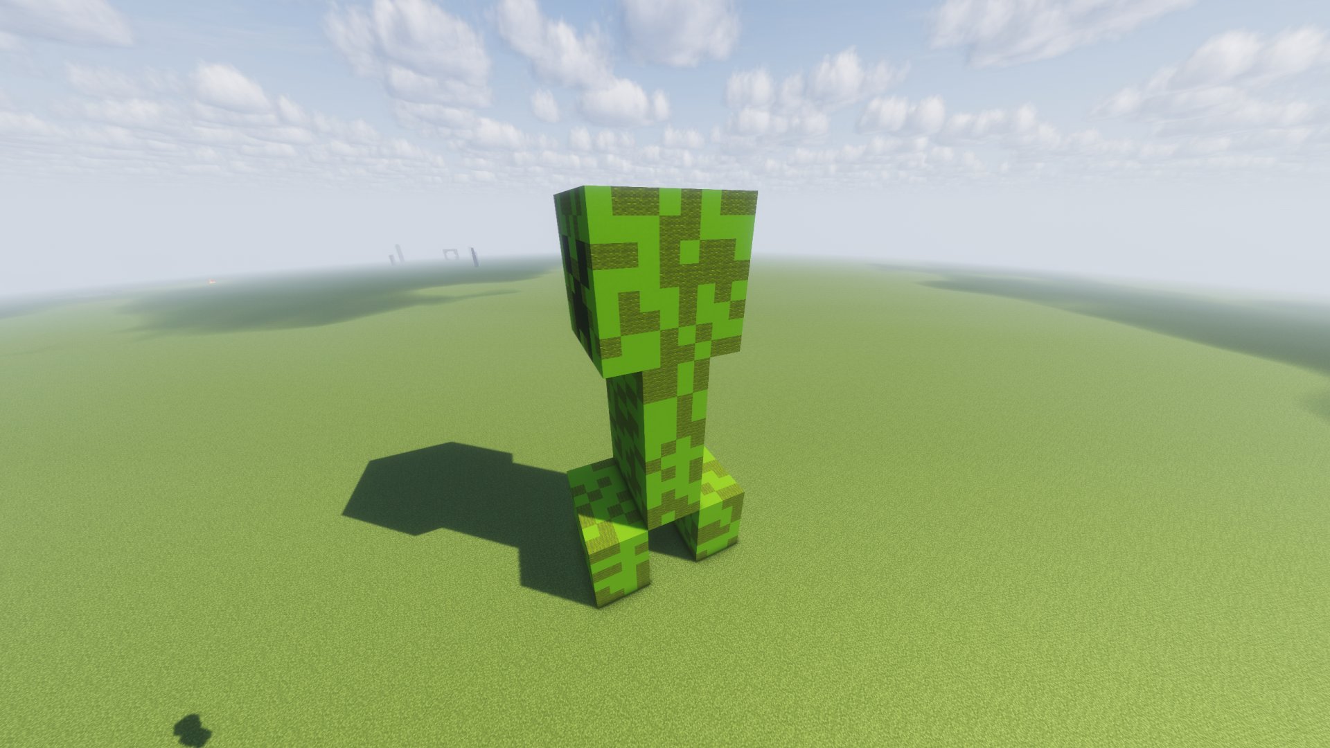 Minecraft Schematic Creeper Statue by Raxo11 | abfielder.com