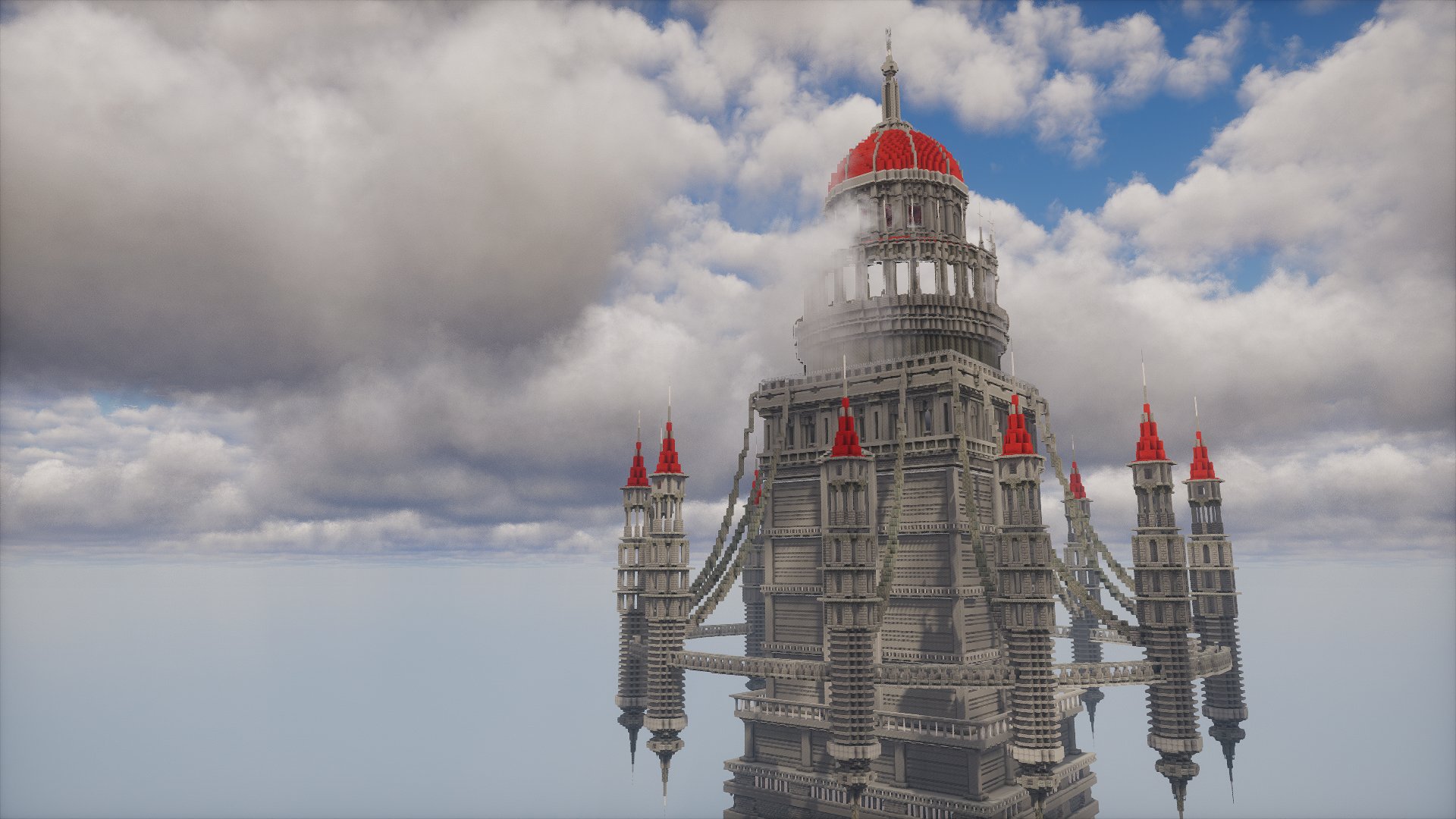 Minecraft Schematic Aetherlink Tower by Raaamseeel | abfielder.com