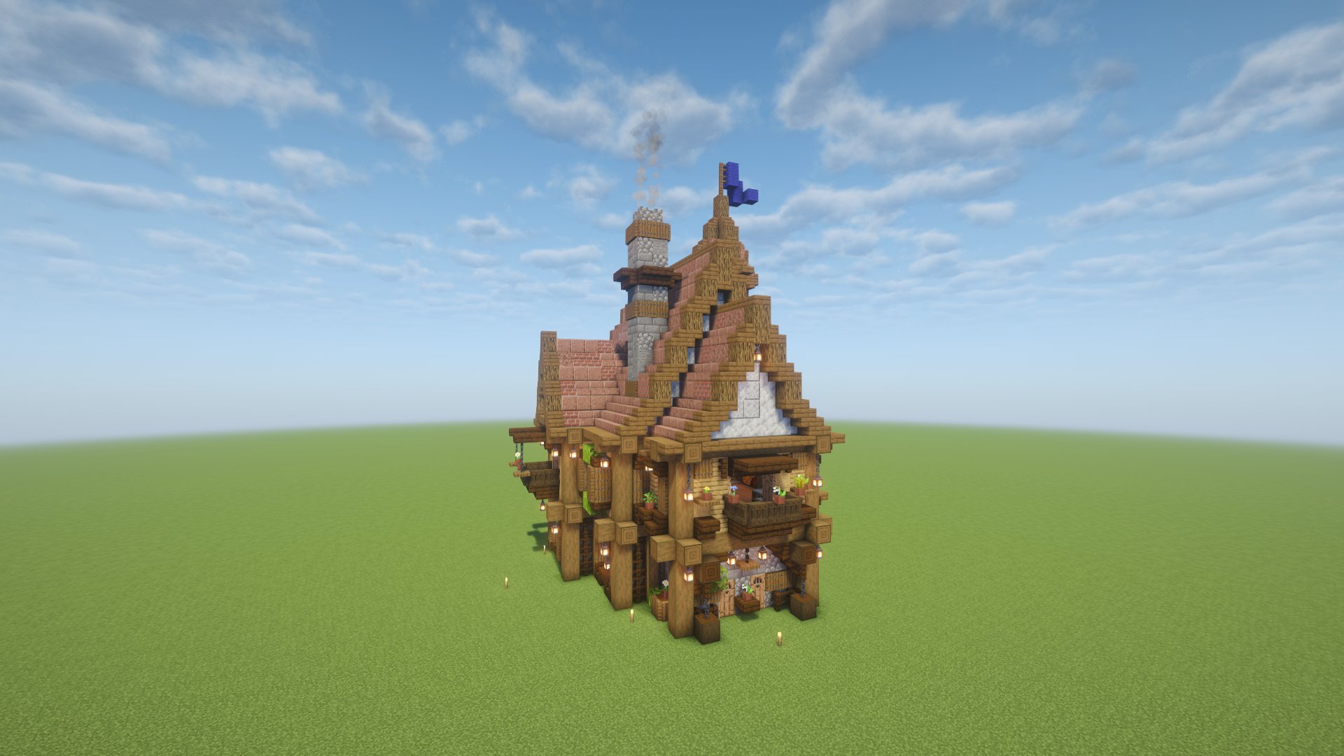 Minecraft Schematic Cozy Medieval House + Interior by MrRagnarMC ...