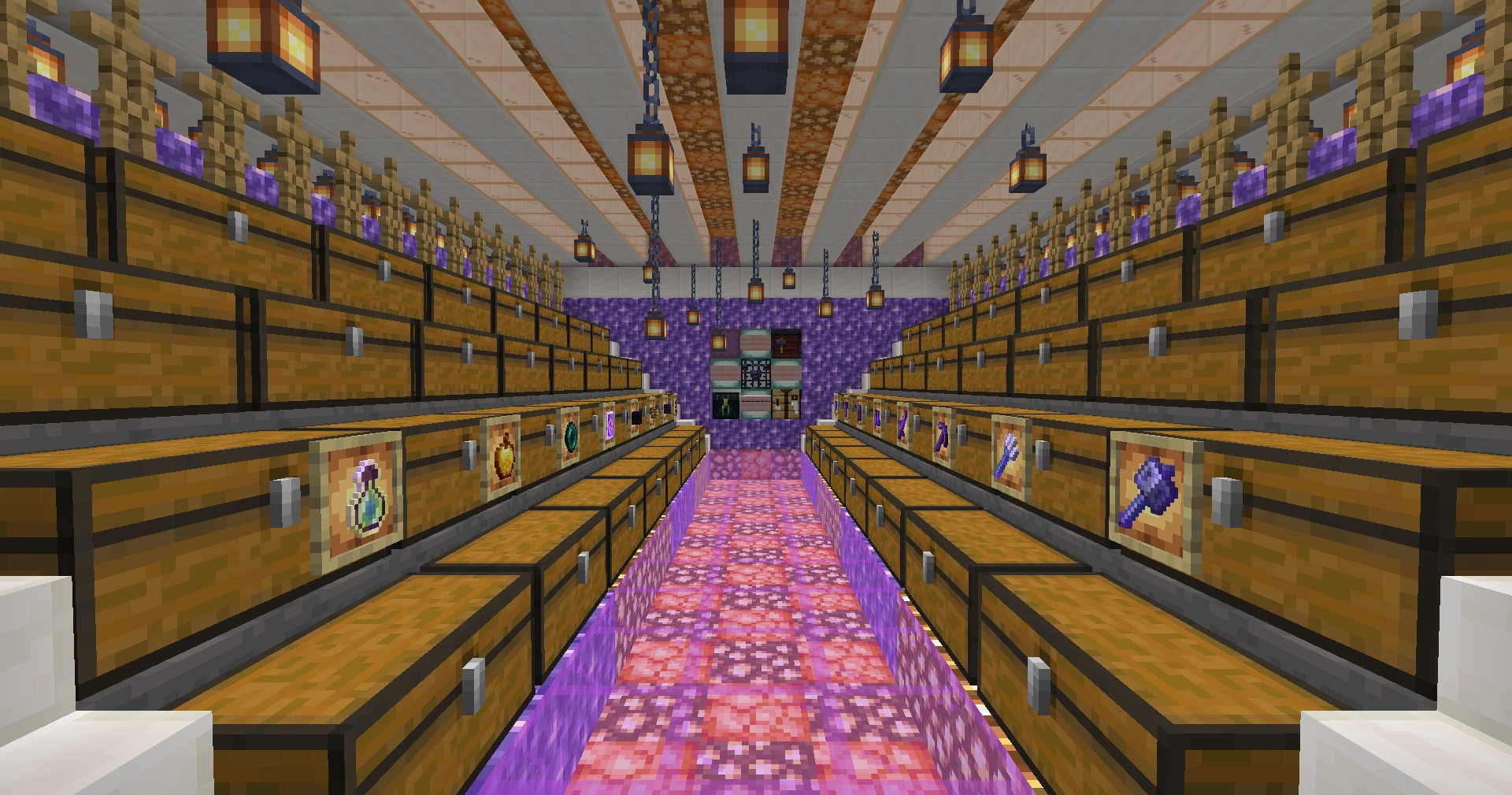 Minecraft Schematic Amethyst Stash for DonutSMP or any other minecraft ...