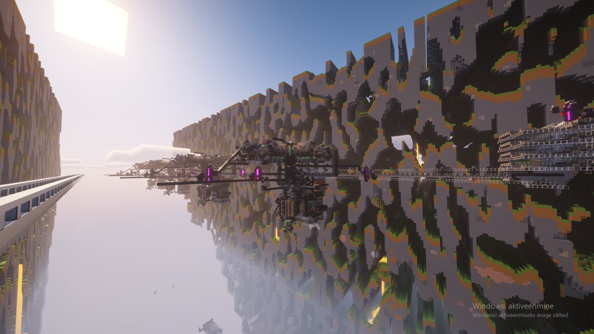 Minecraft Schematic Farlands orbital strikes Unstable SMP by AquaYAY ...