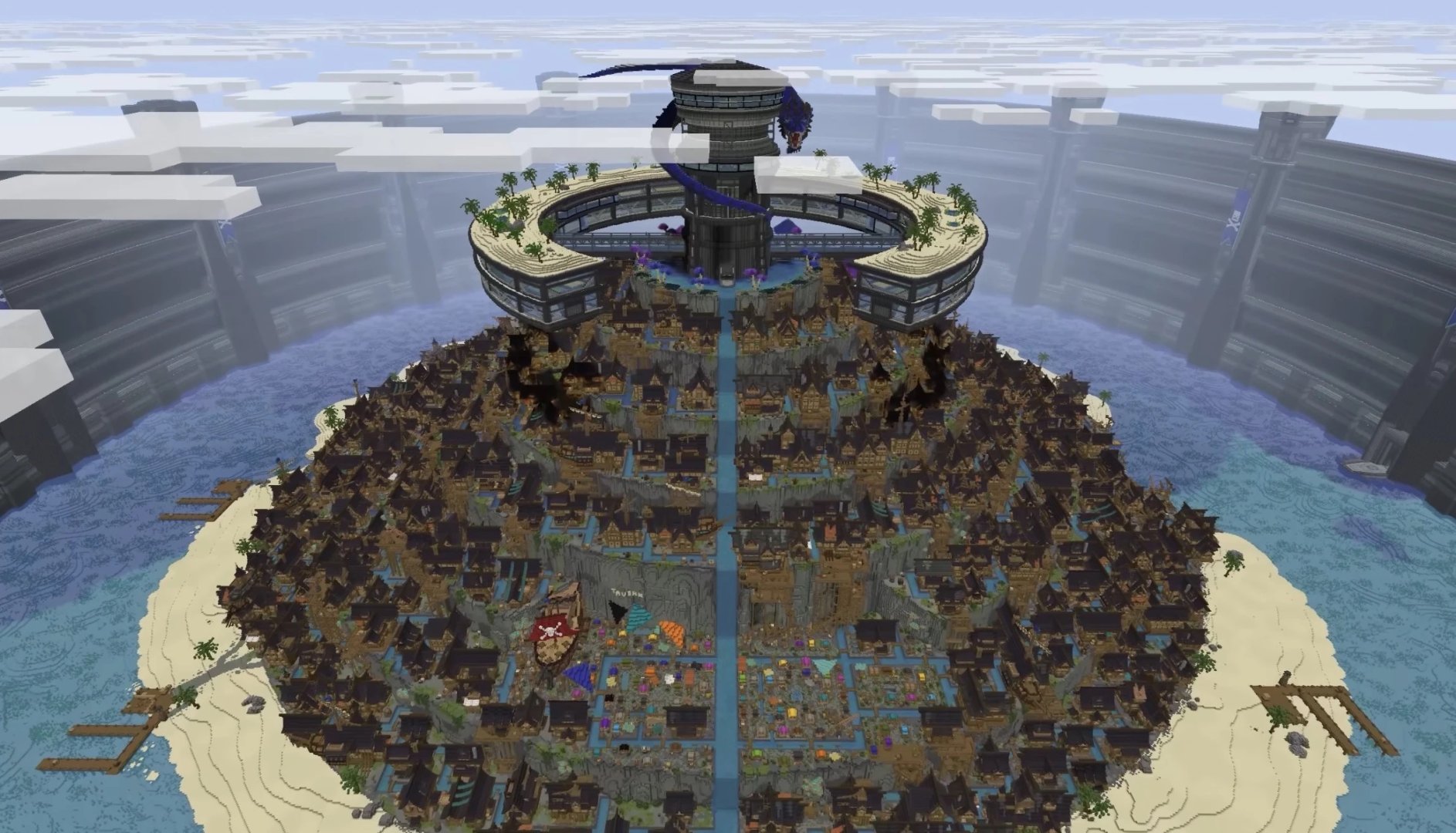 Minecraft Schematic Full Pirate City Schematic by TheHusky_MC ...