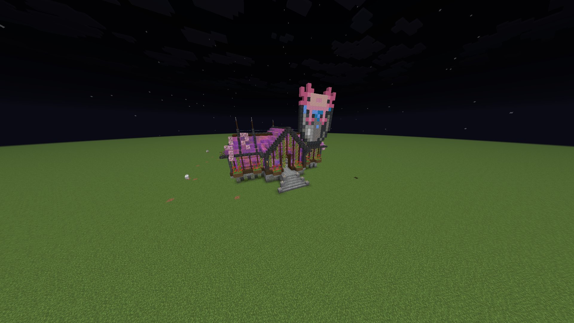 Minecraft Schematic Axolotl Base+Pixelart by ben_youknow_ | abfielder.com