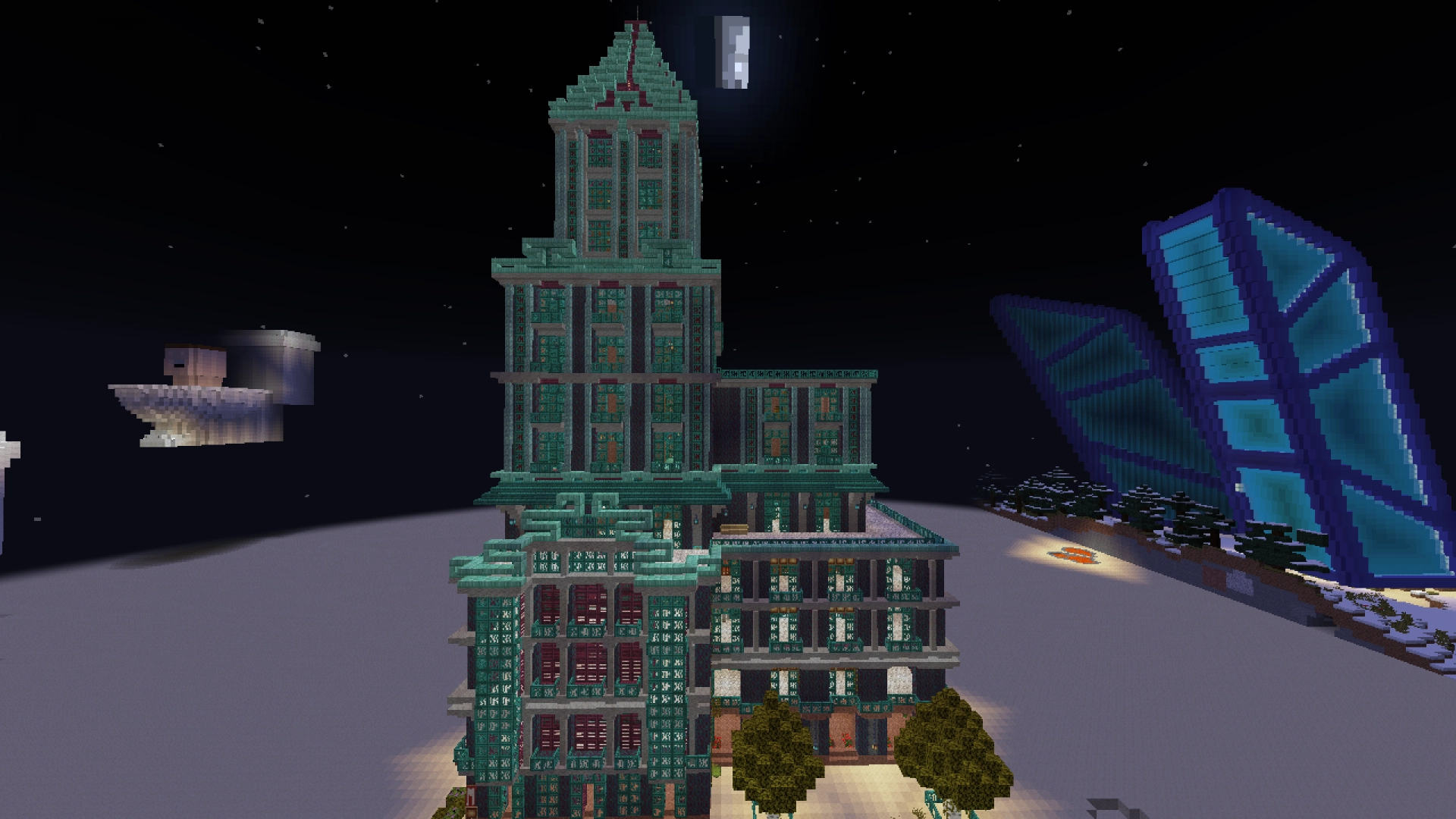 Minecraft Schematic Warped Mansion. by NoTalkz | abfielder.com