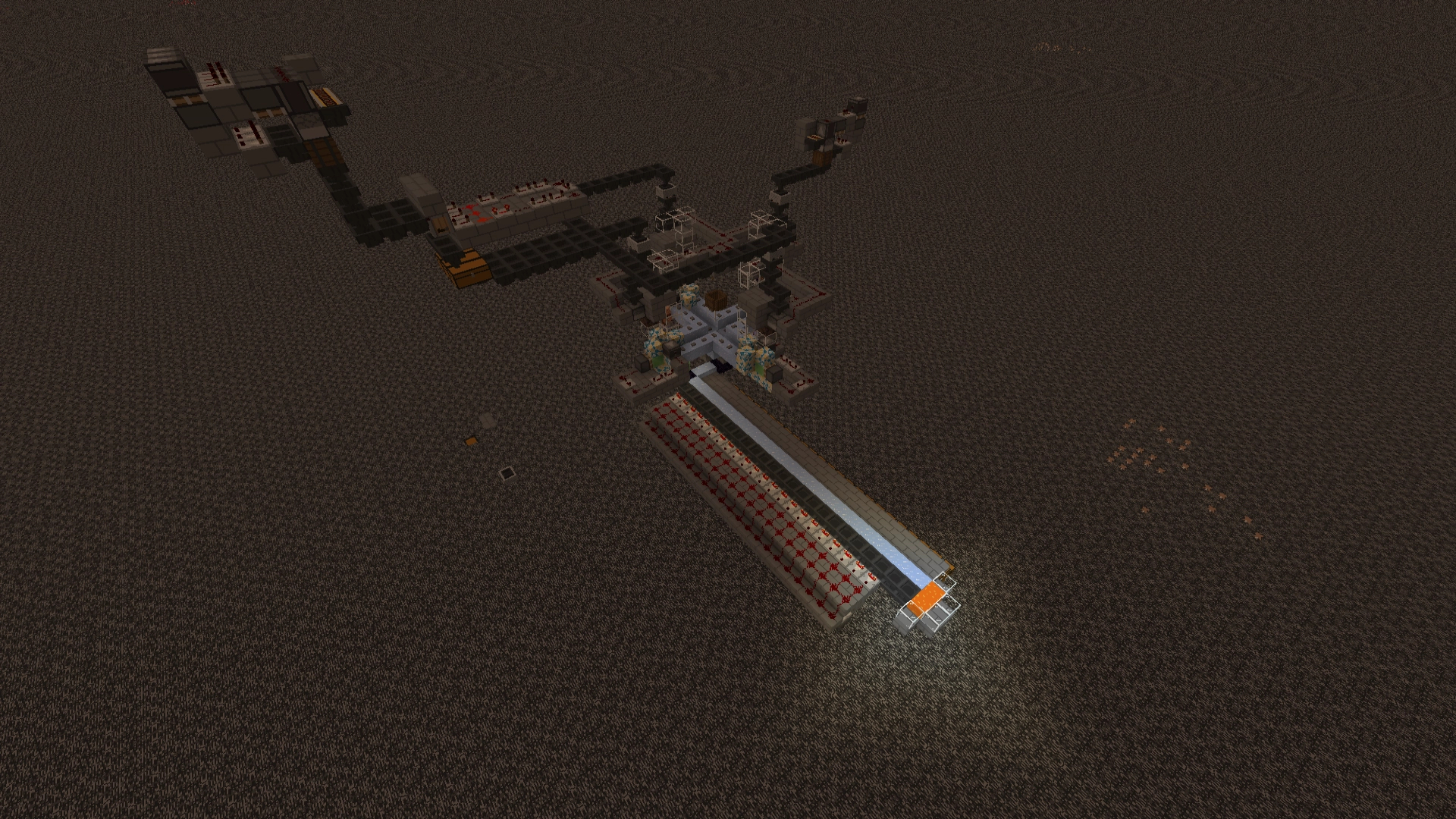 Minecraft Schematic Barterfarm with auto ingot crafter by Unknown ...
