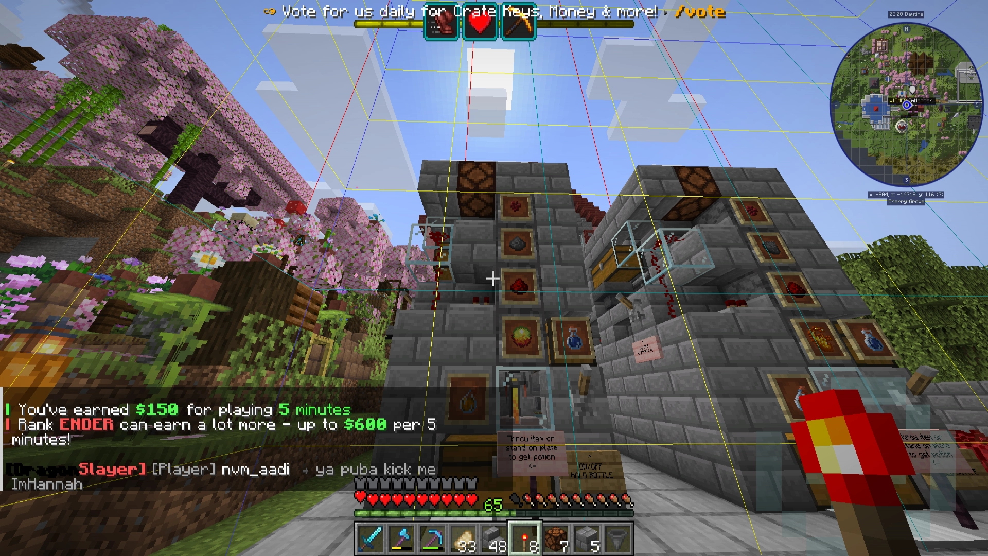 Minecraft Schematic Compact Auto Brewer and Refill Bottle by Hydrolyze ...
