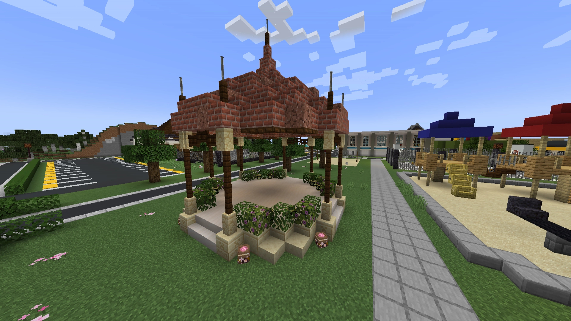 Minecraft Schematic Park by SirSwish123 | abfielder.com