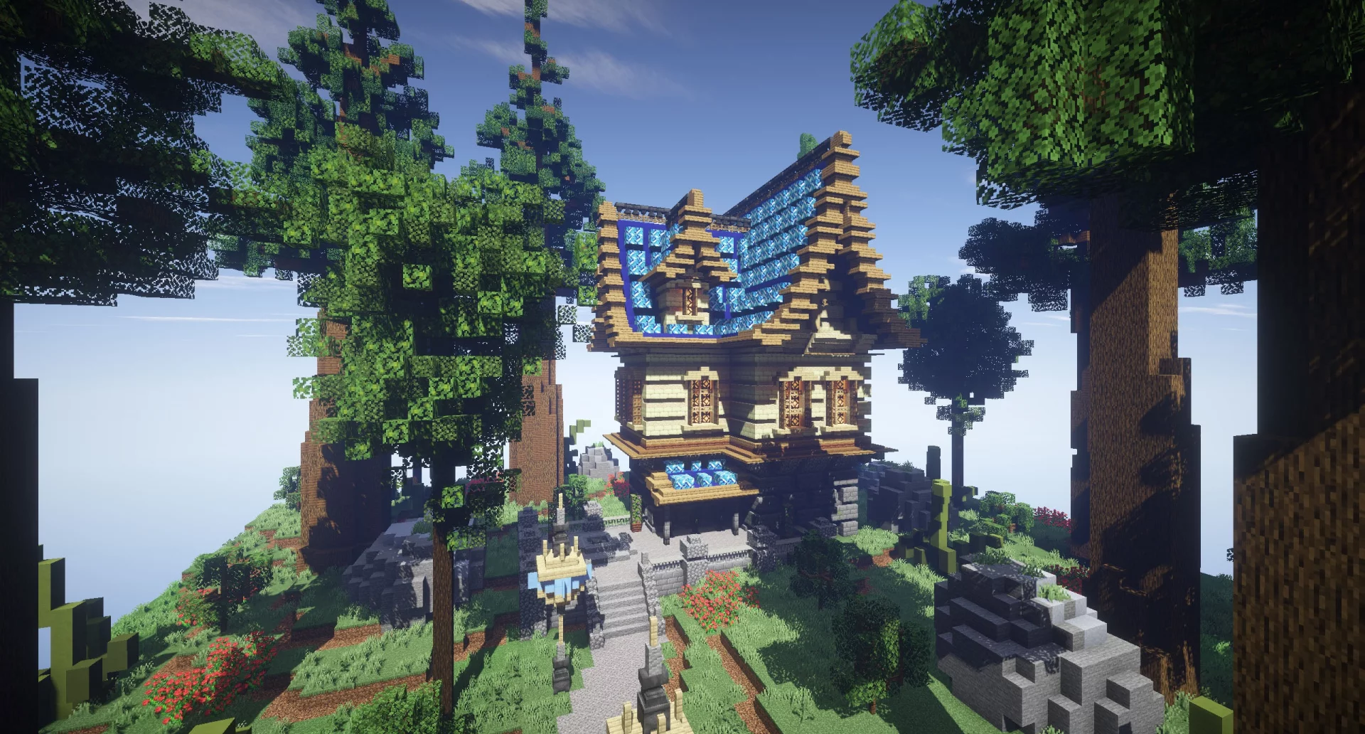 Minecraft Schematic or World Download Blueville Plot Spawn 100x100 by ...