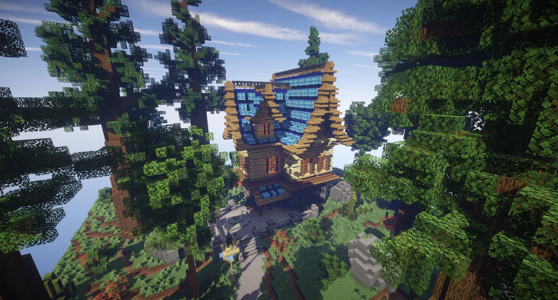 Minecraft Schematic or World Download Blueville Plot Spawn 100x100 by ...