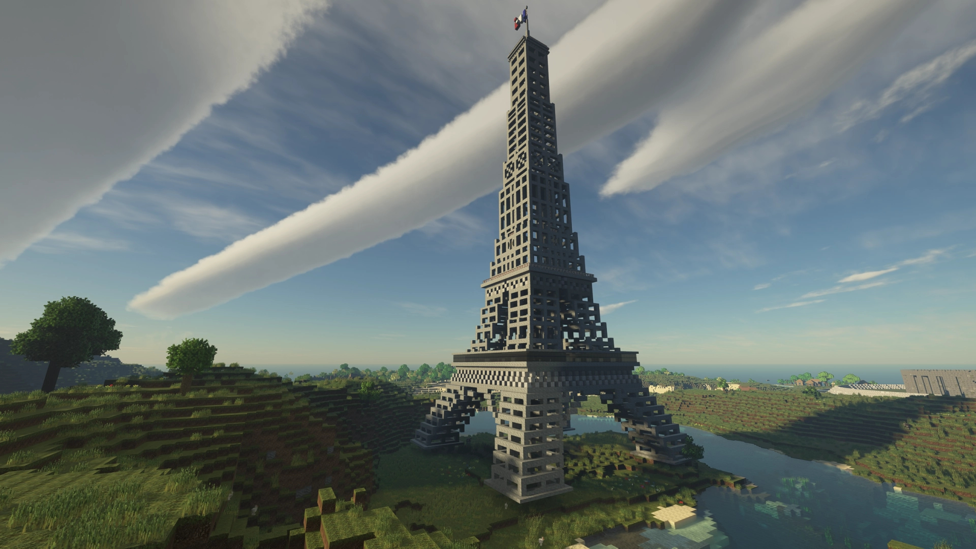 EiffelTower Minecraft Schematic