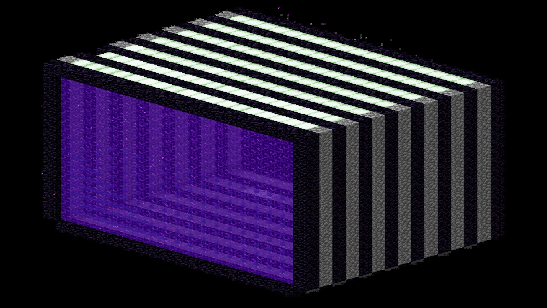 Easy Squid Farm - 18000 INC SACS/HR Minecraft Schematic