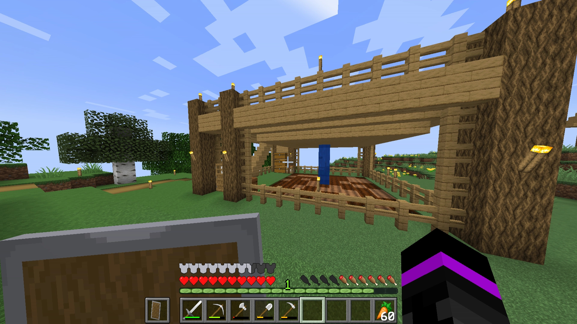 Simple 2 story farm Minecraft Schematic