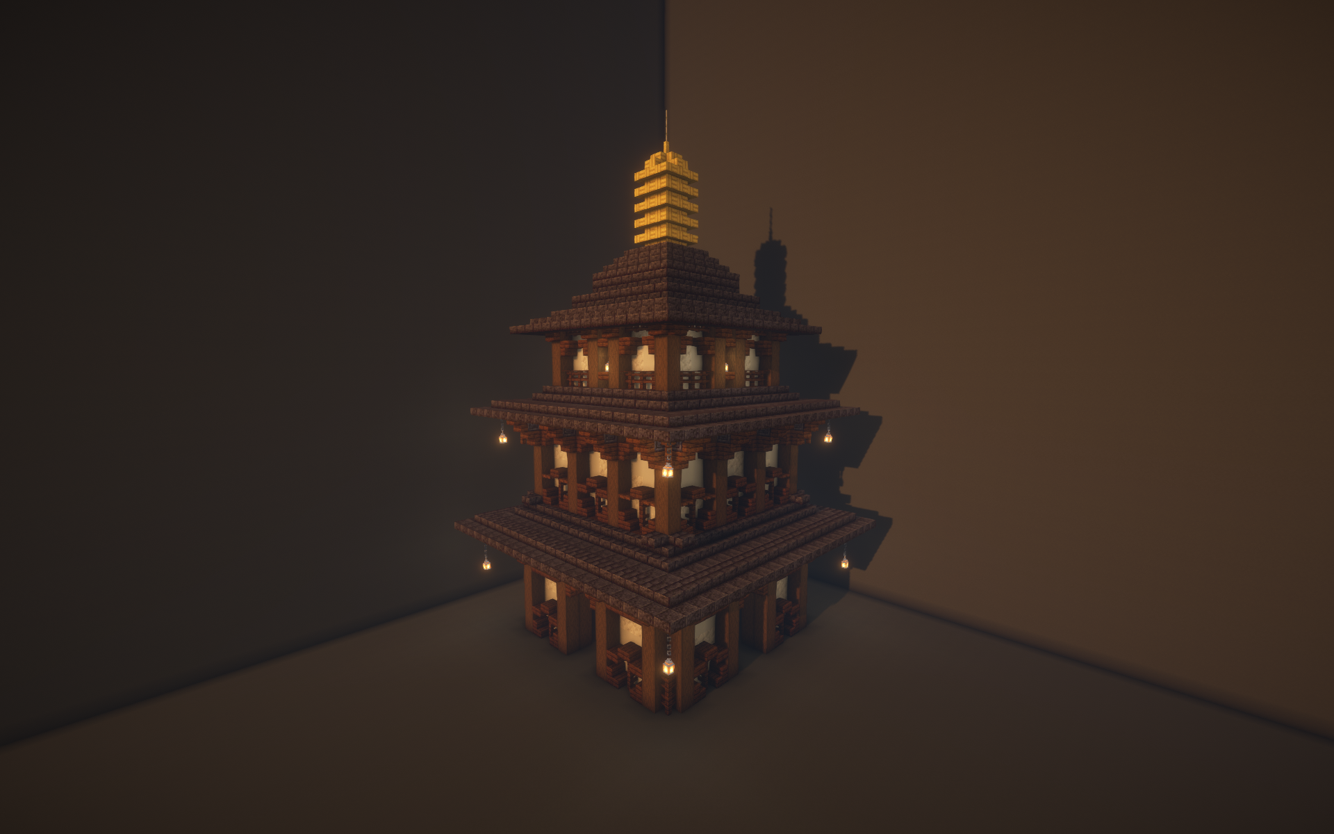 Pagoda Minecraft Schematic
