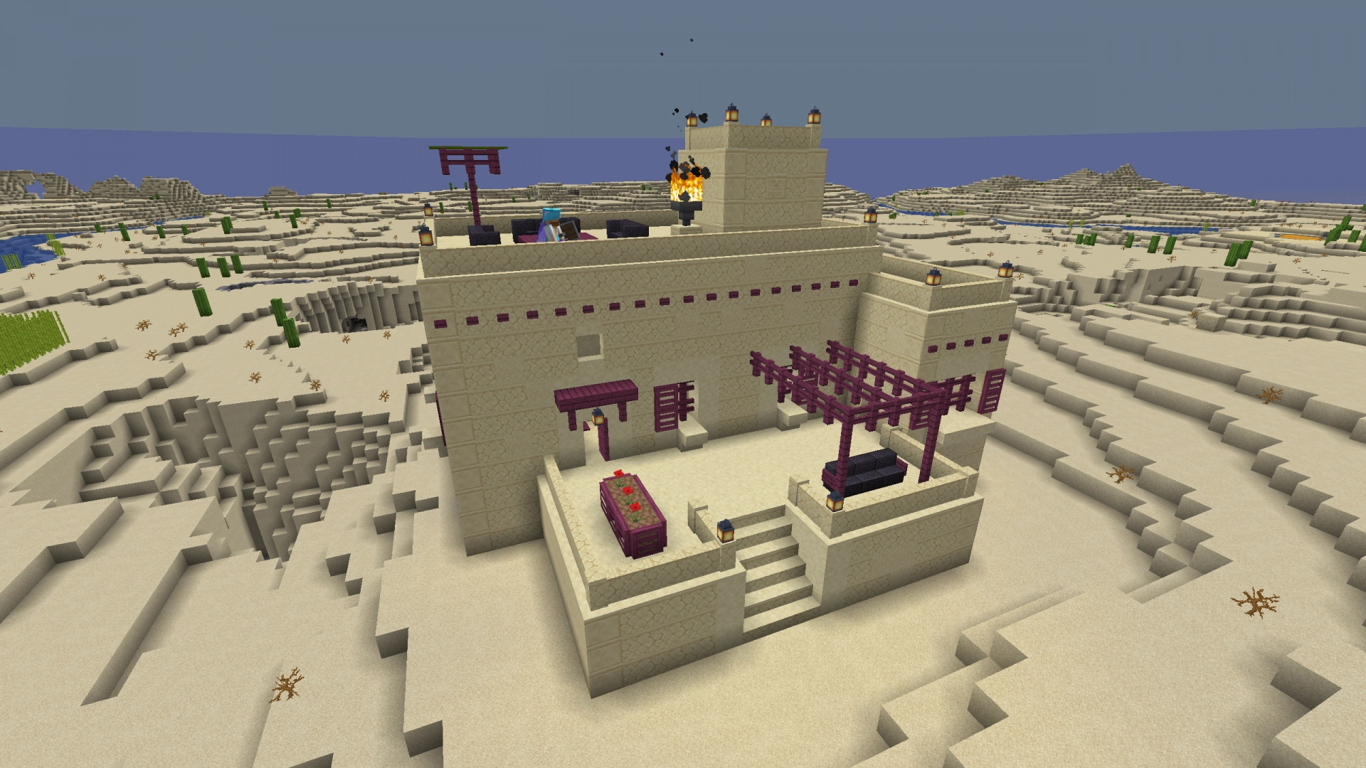 Ab's Desert Home Minecraft Schematic