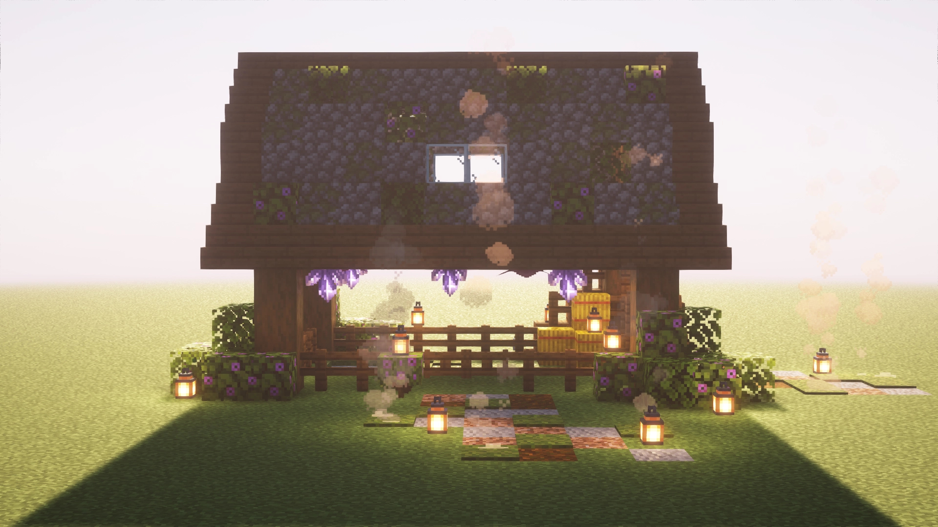 Stable + House Minecraft Schematic