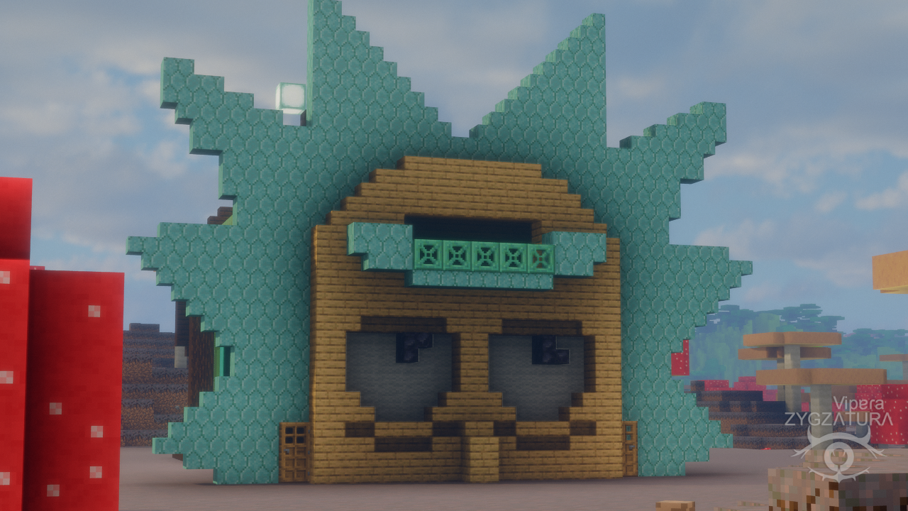 Rick and Morty house Minecraft Schematic